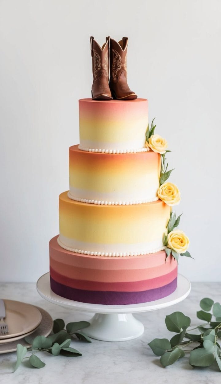 25 Cowgirl Cake Decorating Ideas for Western Celebrations - The Melrose ...