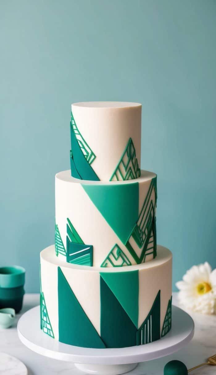 40 Emerald Green Cake Decorating Ideas for a Luxurious Dessert - The ...
