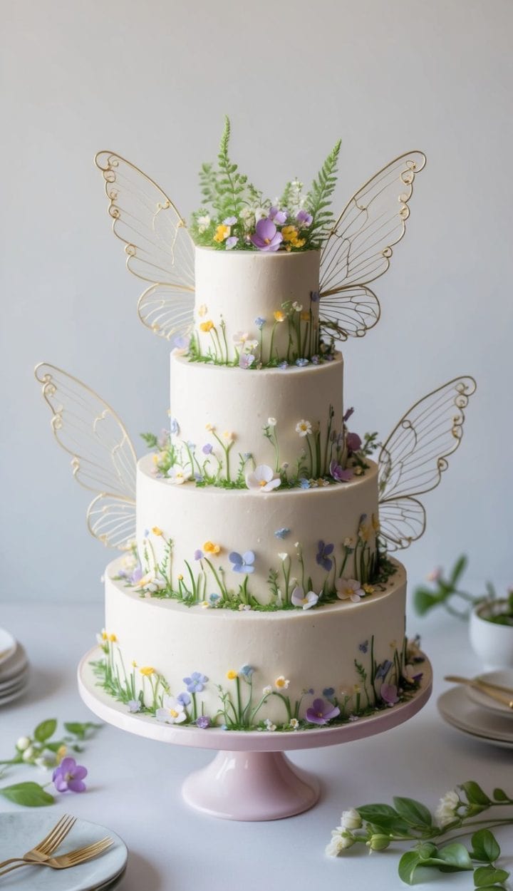 39 Fairy Cake Decorating Ideas for Magical Parties - The Melrose Family
