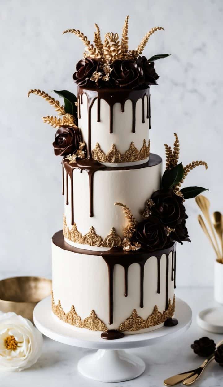 18 Fancy Cake Decorating Ideas: Stunning Artistic Designs - The Melrose ...