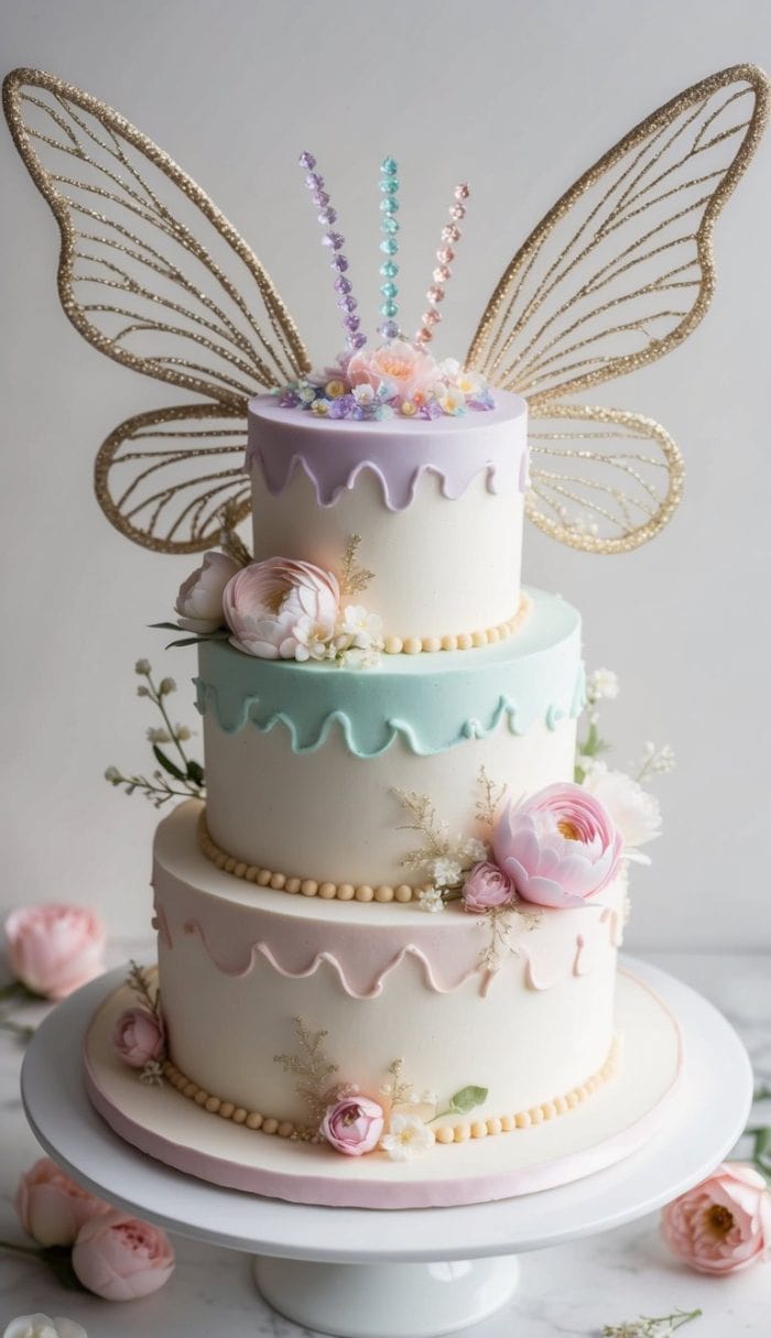 39 Fairy Cake Decorating Ideas for Magical Parties - The Melrose Family