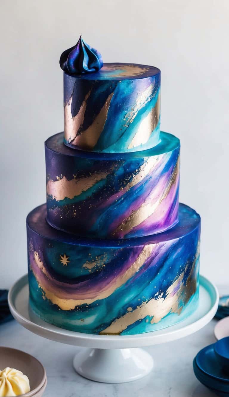 12 Galaxy Cake Decorating Ideas for Stunning Cosmic Treats - The ...