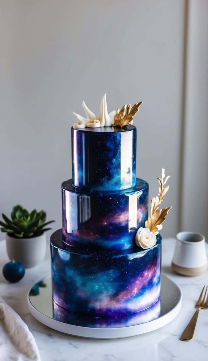 12 Galaxy Cake Decorating Ideas for Stunning Cosmic Treats - The ...