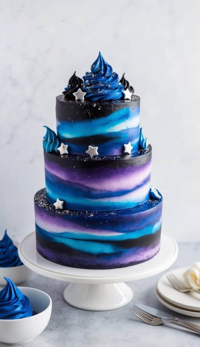 12 Galaxy Cake Decorating Ideas for Stunning Cosmic Treats - The ...