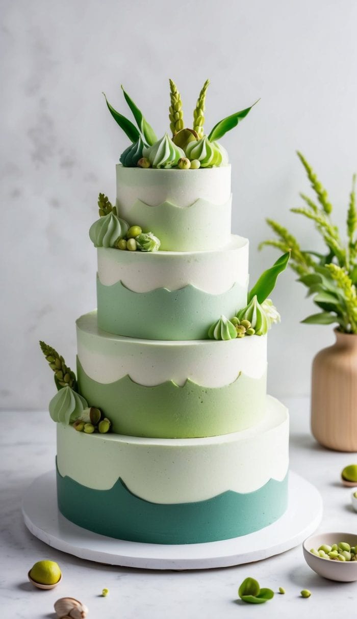 27 Green Cake Decorating Ideas: Fresh Nature-Inspired Designs - The ...