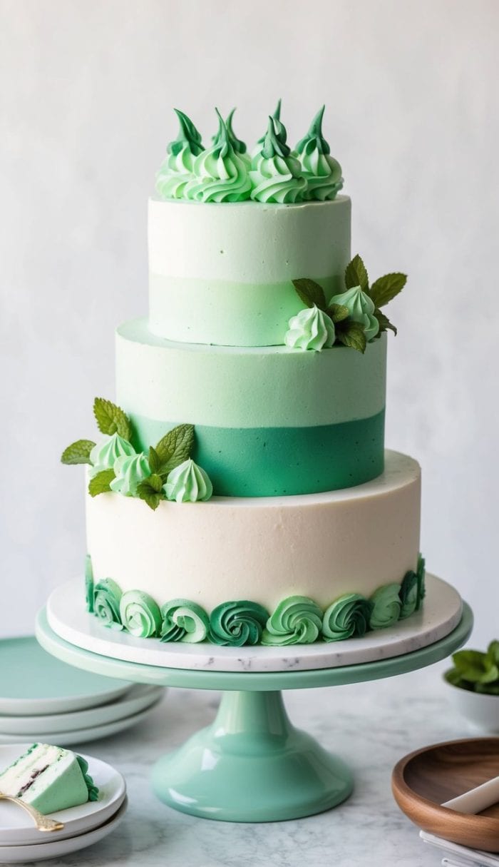27 Green Cake Decorating Ideas: Fresh Nature-Inspired Designs - The ...