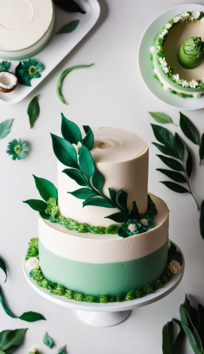27 Green Cake Decorating Ideas: Fresh Nature-Inspired Designs - The ...