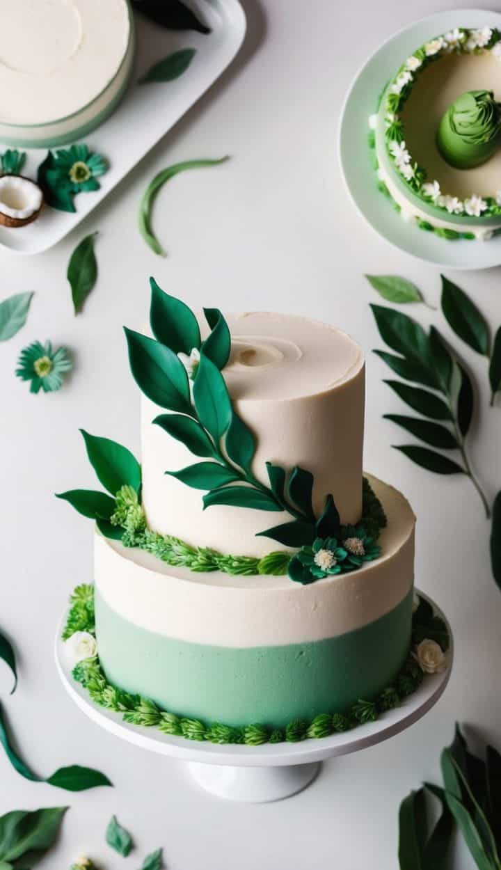 27 Green Cake Decorating Ideas: Fresh Nature-Inspired Designs - The ...