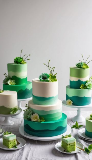 27 Green Cake Decorating Ideas: Fresh Nature-Inspired Designs - The ...