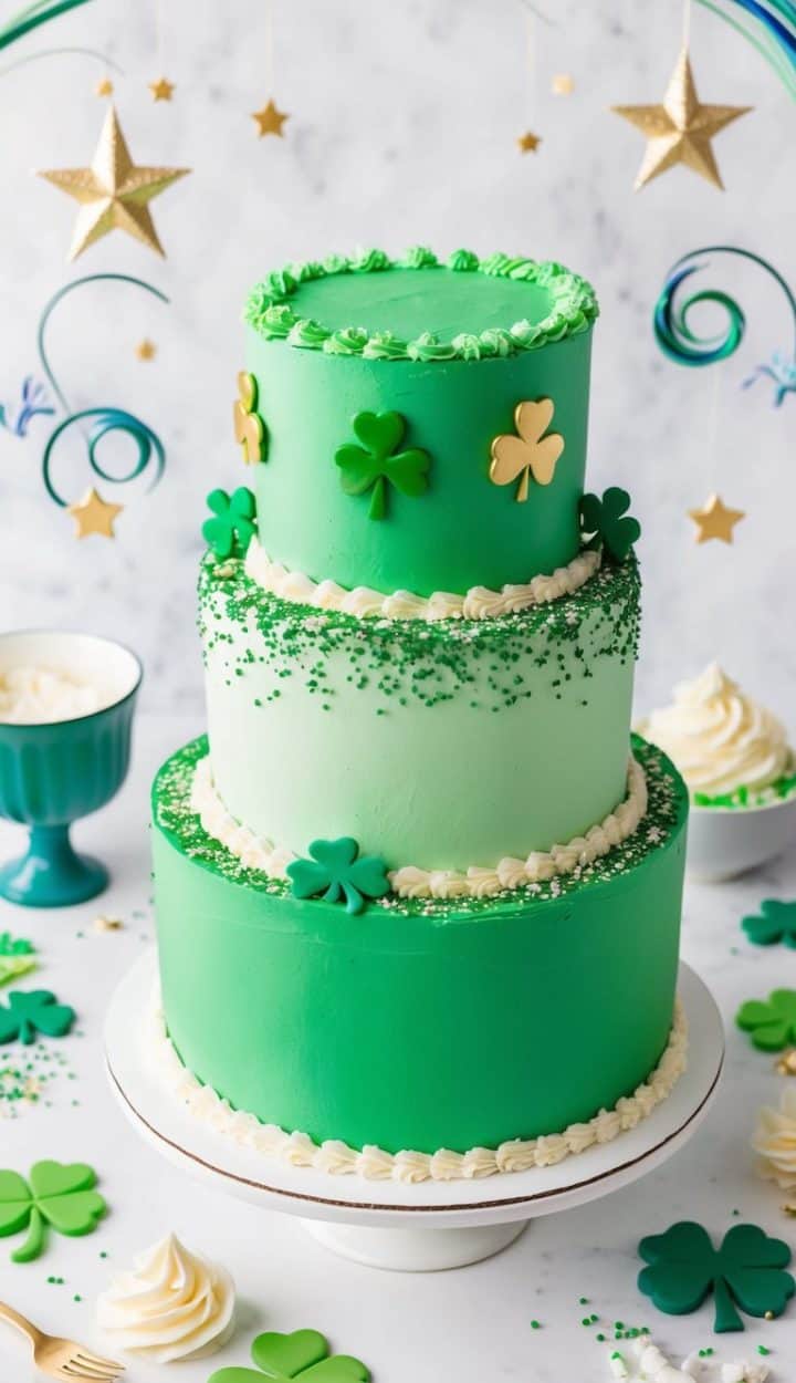 20 Green Cake Decorating Ideas: Fresh Nature-Inspired Designs - The ...
