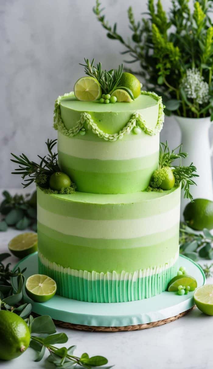 20 Green Cake Decorating Ideas: Fresh Nature-Inspired Designs - The ...