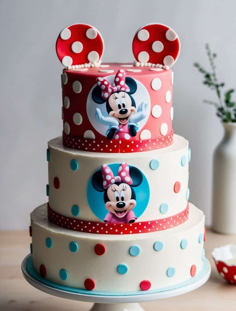 14 Minnie Mouse Cake Decorating Ideas for Disney Parties - The Melrose ...