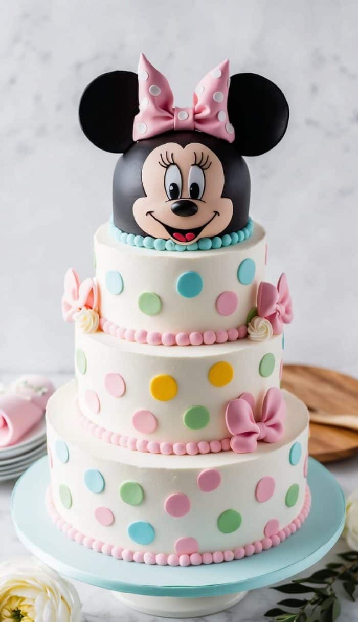14 Minnie Mouse Cake Decorating Ideas for Disney Parties - The Melrose ...