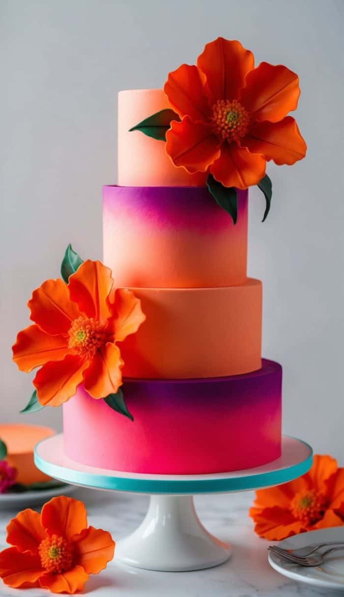 24 Neon Cake Decorating Ideas: Electrify Your Celebrations - The ...