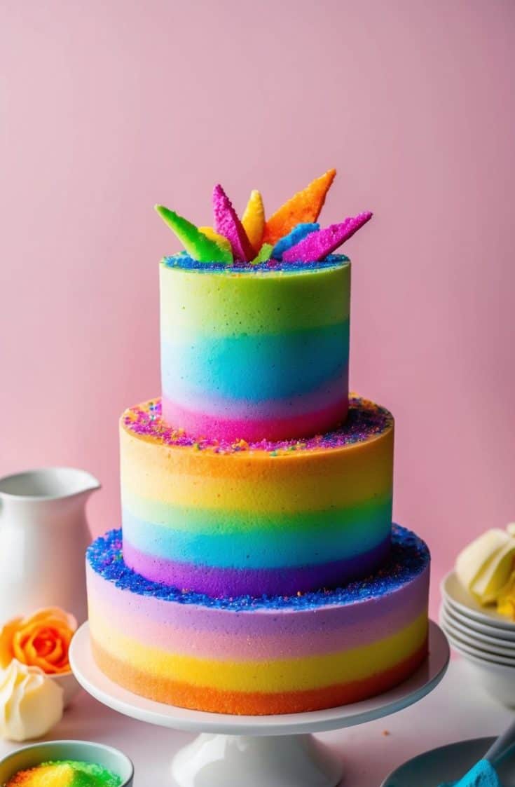24 Neon Cake Decorating Ideas: Electrify Your Celebrations - The ...