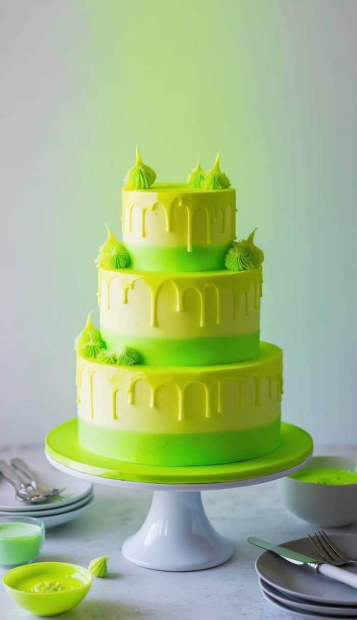 24 Neon Cake Decorating Ideas: Electrify Your Celebrations - The ...