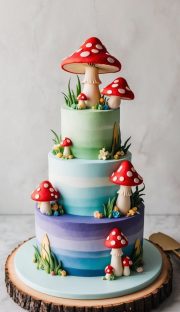 26 Mushroom Cake Decorating Ideas: Enchanting Designs - The Melrose Family