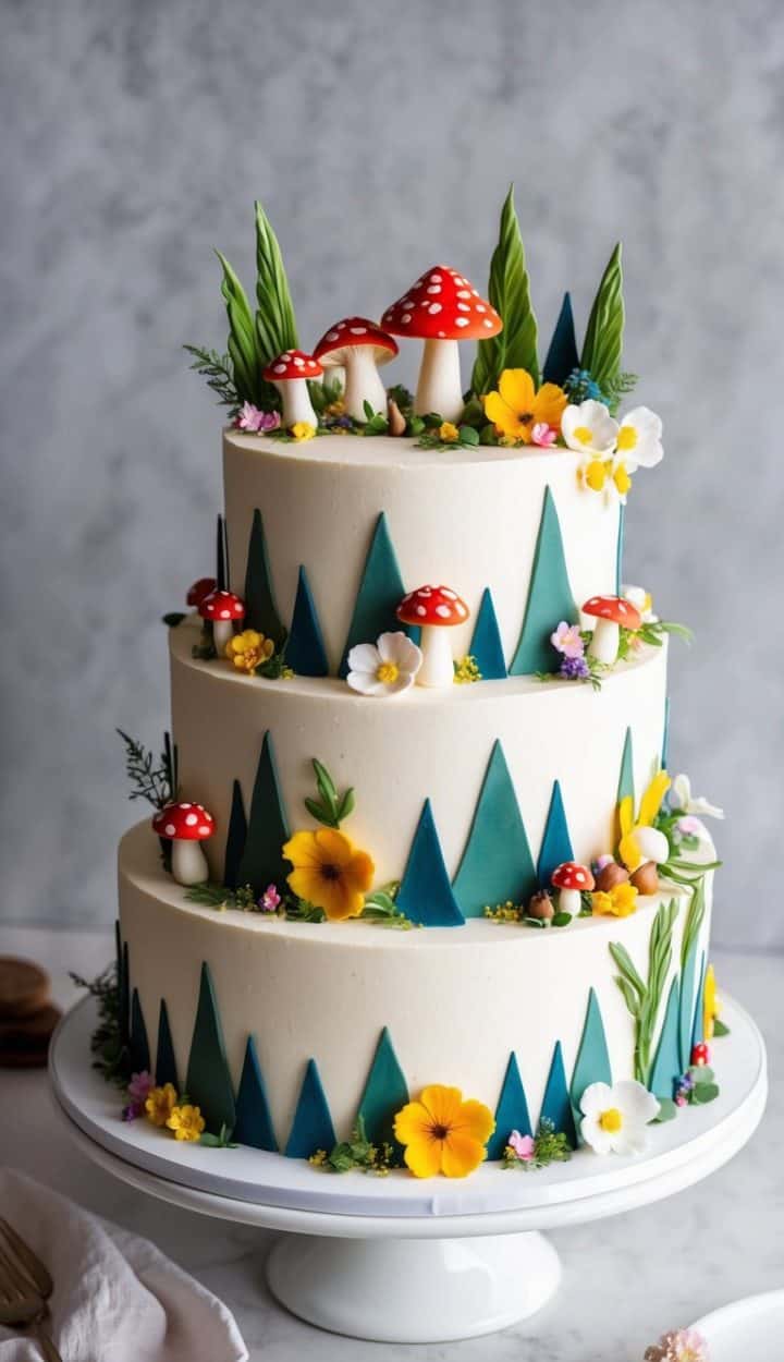 26 Mushroom Cake Decorating Ideas: Enchanting Designs - The Melrose Family