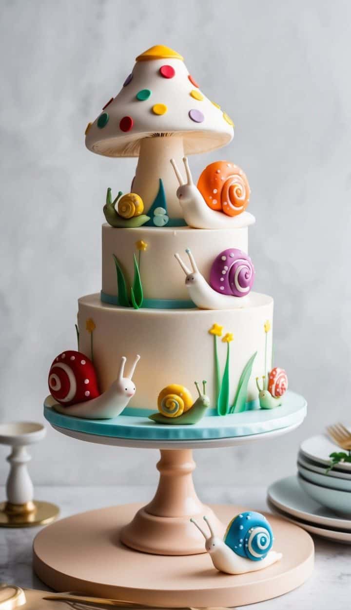 26 Mushroom Cake Decorating Ideas: Enchanting Designs - The Melrose Family