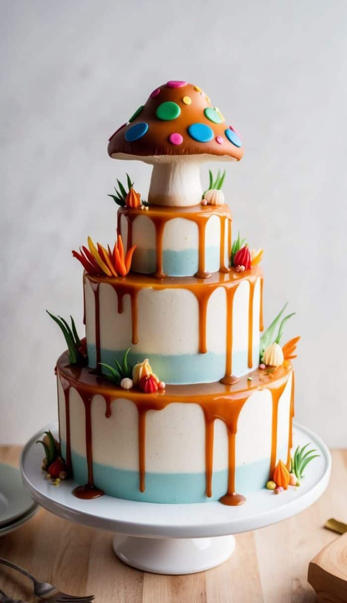 26 Mushroom Cake Decorating Ideas: Enchanting Designs - The Melrose Family