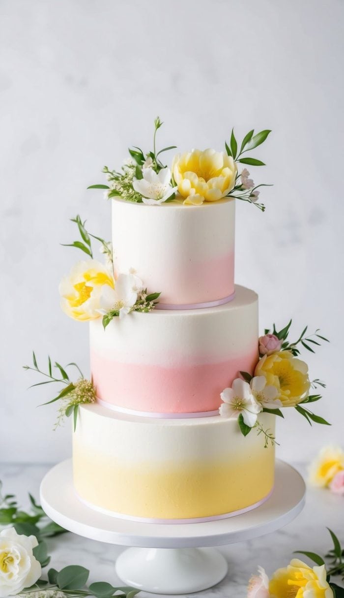 24 Ombré Cake Decorating Ideas: Beautiful Gradient Designs - The ...