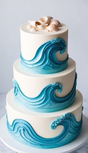 21 Ocean Cake Decorating Ideas Perfect for Summer - The Melrose Family