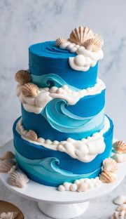 21 Ocean Cake Decorating Ideas Perfect for Summer - The Melrose Family