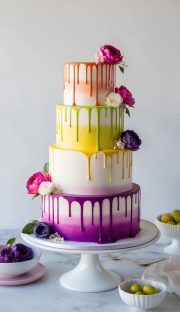 24 Ombré Cake Decorating Ideas: Beautiful Gradient Designs - The ...
