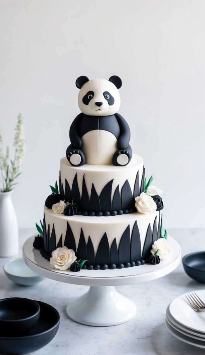 20 Panda Cake Decorating Ideas: Adorable Black-and-White Treats - The ...