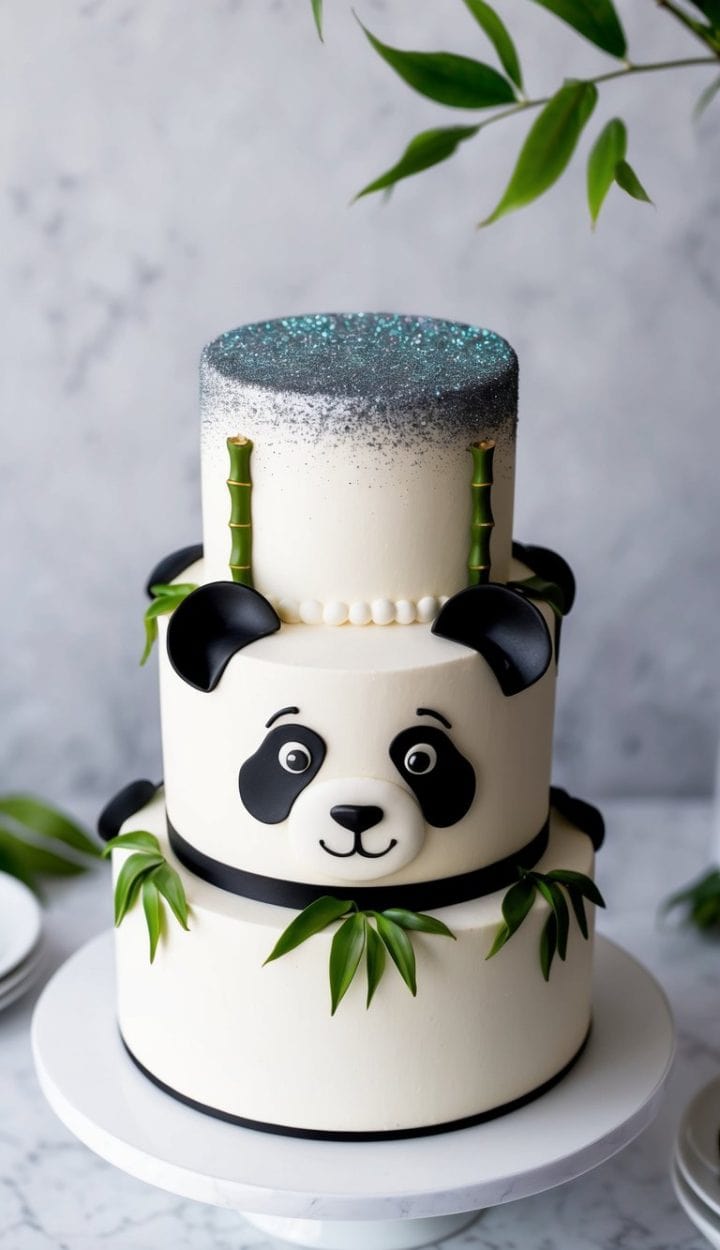 20 Panda Cake Decorating Ideas: Adorable Black-and-White Treats - The ...
