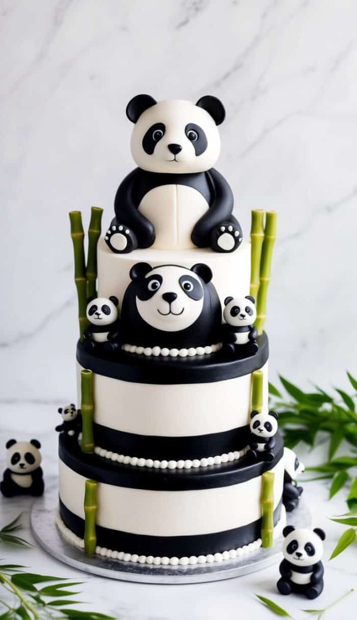20 Panda Cake Decorating Ideas: Adorable Black-and-White Treats - The ...