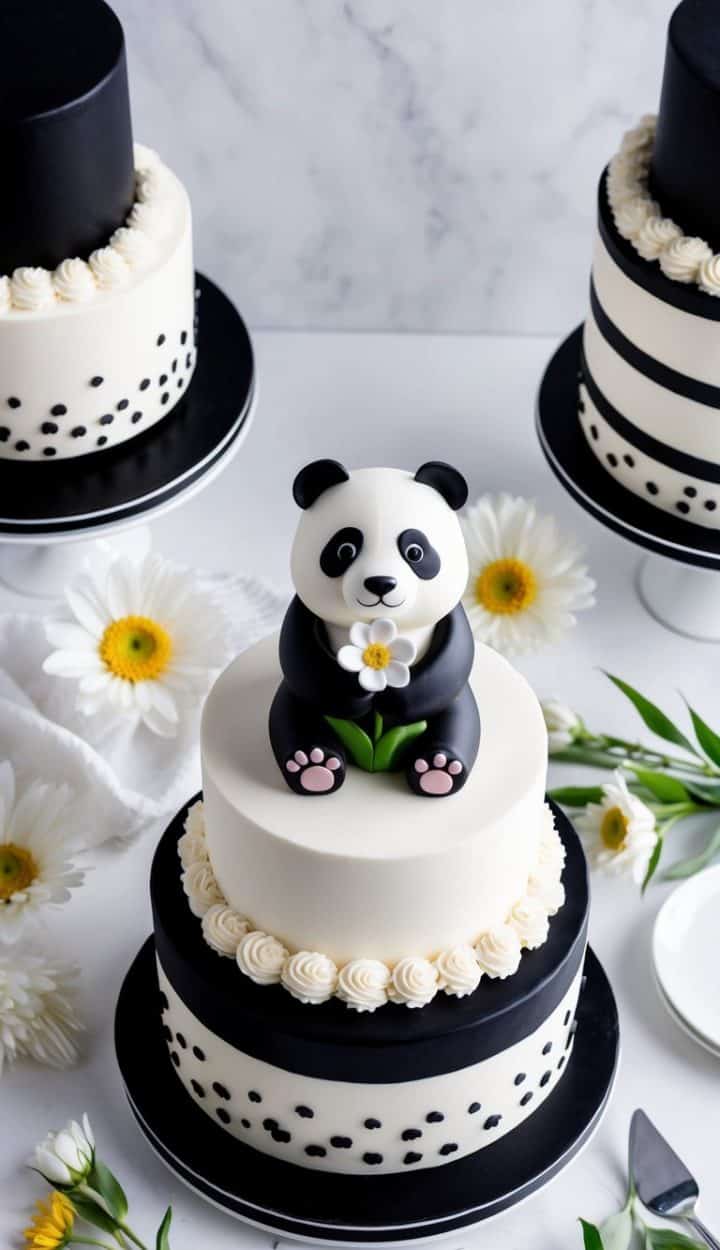 20 Panda Cake Decorating Ideas: Adorable Black-and-White Treats - The ...