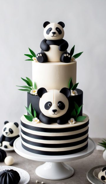 20 Panda Cake Decorating Ideas: Adorable Black-and-White Treats - The ...