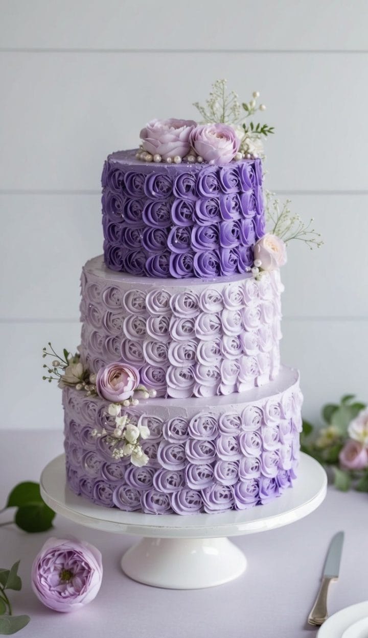 27 Purple Cake Decorating Ideas for Regal-Looking Desserts - The ...