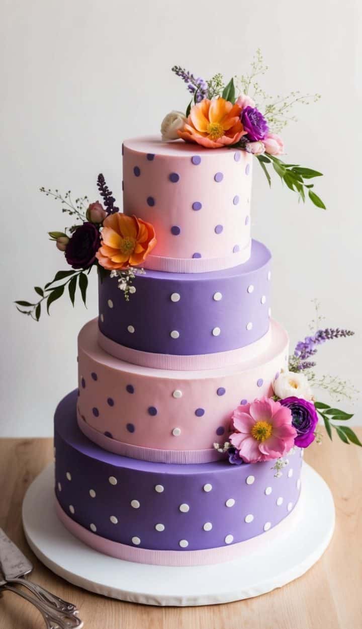 33 Pink and Purple Cake Decorating Ideas for Your Next Party - The ...