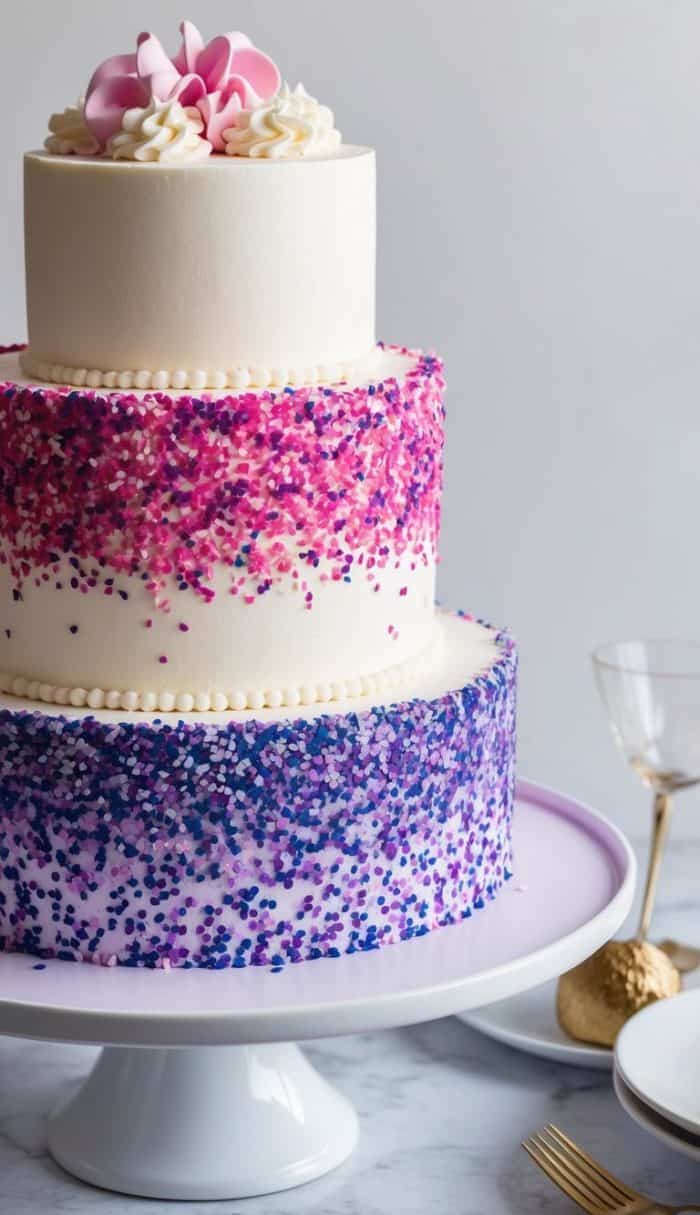33 Pink and Purple Cake Decorating Ideas for Your Next Party - The ...