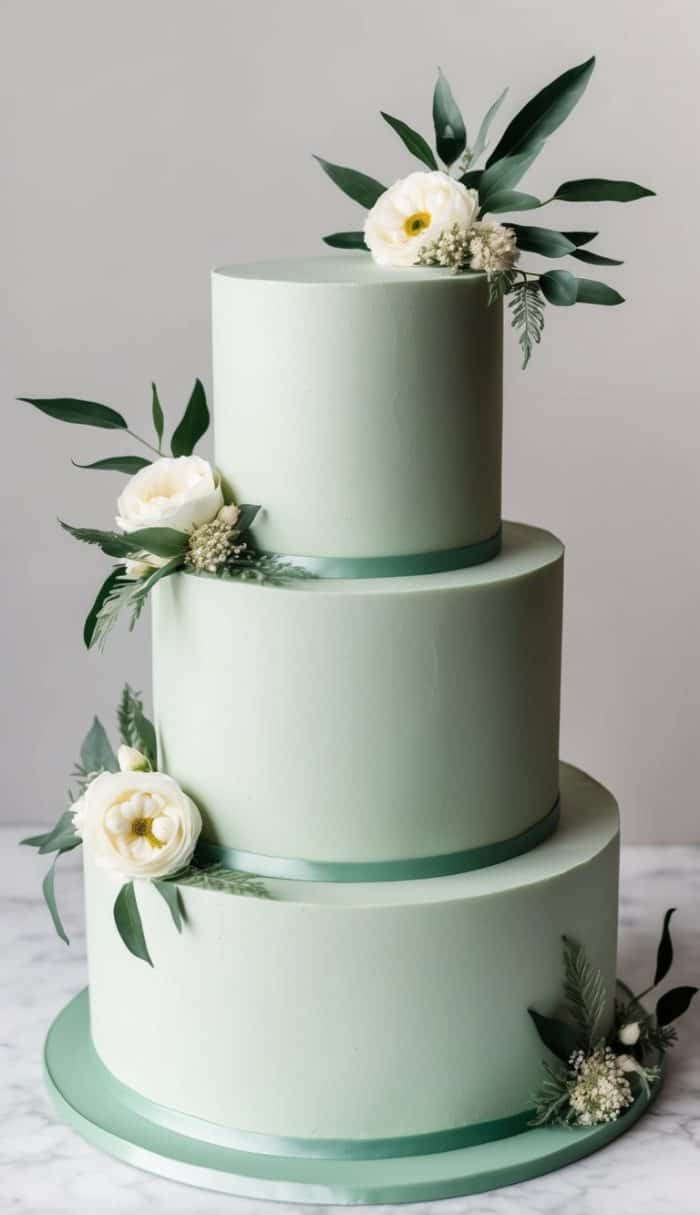 24 Sage Green Cake Decorating Ideas: Elegant Nature-Inspired Designs ...