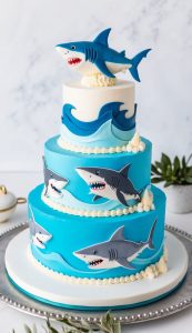 13 Shark Cake Decorating Ideas for Thrilling Ocean Designs - The ...
