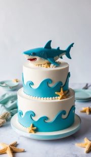 13 Shark Cake Decorating Ideas for Thrilling Ocean Designs - The ...