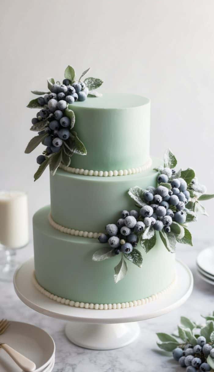24 Sage Green Cake Decorating Ideas: Elegant Nature-Inspired Designs ...
