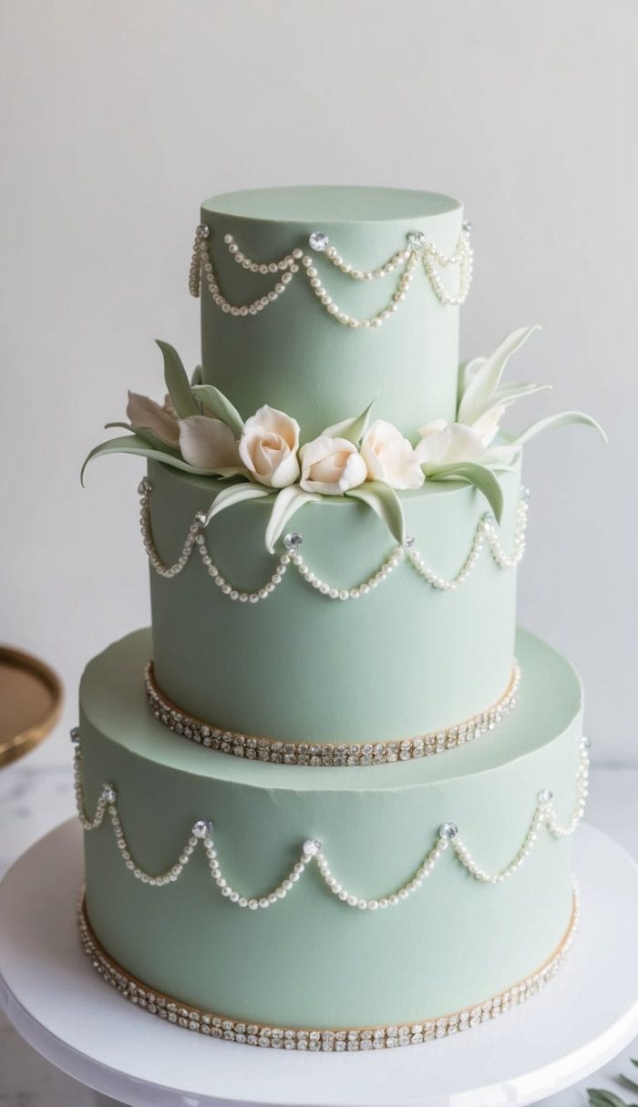 24 Sage Green Cake Decorating Ideas: Elegant Nature-Inspired Designs ...