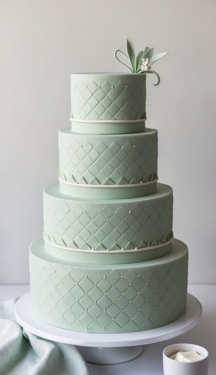 24 Sage Green Cake Decorating Ideas: Elegant Nature-Inspired Designs ...
