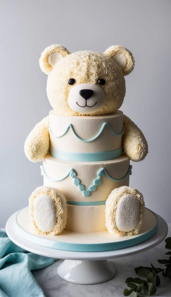 16 Teddy Bear Cake Decorating Ideas: Adorable, Youthful Designs - The ...