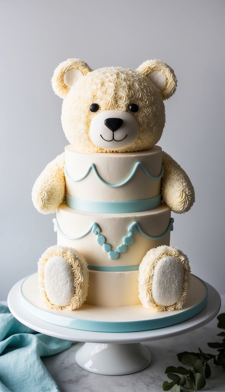 16 Teddy Bear Cake Decorating Ideas: Adorable, Youthful Designs - The ...