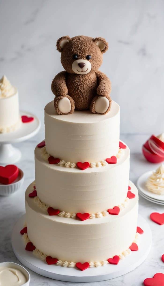 16 Teddy Bear Cake Decorating Ideas: Adorable, Youthful Designs - The ...
