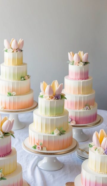30 Tulip Cake Decorating Ideas for Spring-Inspired Designs - The ...