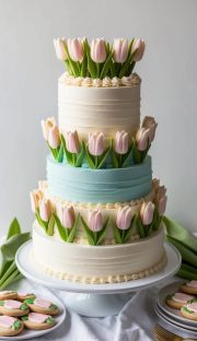 21 Tulip Cake Decorating Ideas for Spring-Inspired Designs - The ...
