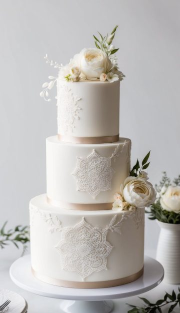 22 White Cake Decorating Ideas: Designs for Special Occasions - The ...