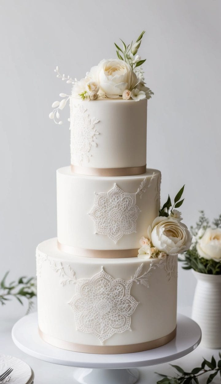 22 White Cake Decorating Ideas: Designs for Special Occasions - The ...