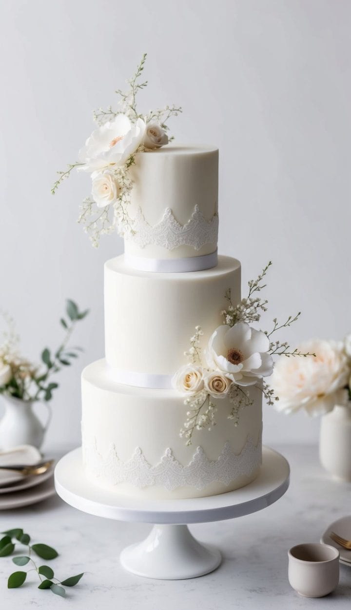22 White Cake Decorating Ideas: Designs for Special Occasions - The ...